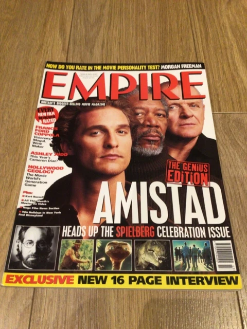 EMPIRE MAGAZINE ISSUE No.105 March 1998 Morgan Freeman Cover (Film) EUR ...