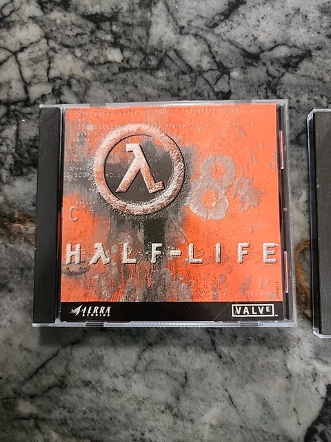 HALF-LIFE 1998 PC CD-ROM Video Game Disc Sierra Valve Bonus Opposing ...