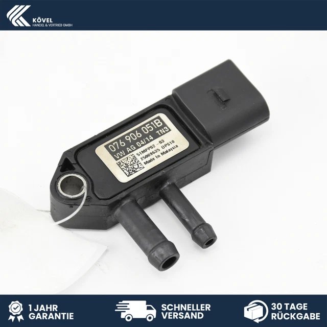 CAPTEUR DE PRESSION Différentielle D'Échappement VW Passat B7 (3C) 2.0 Tdi EUR 17,26 - PicClick FR