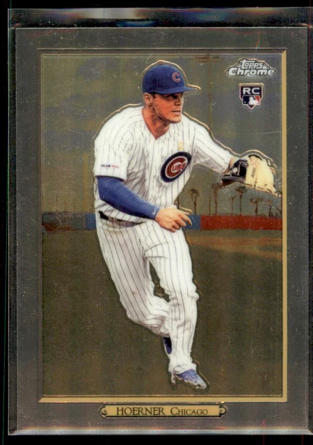 NICO HOERNER 2020 Topps chrome dinde rouge RC #TRC-41 Chicago Cubs EUR ...