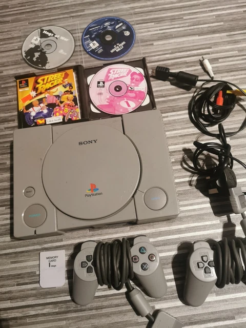 PLAYSTATION 1 - Original Grey Console Bundle. See Description For ...