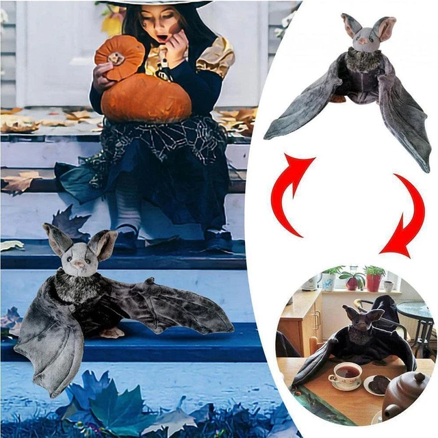 BAT PLUSH TOY For Kids, Fuuny Animal Toys Soft Hug-Furry Bat Doll Plush ...