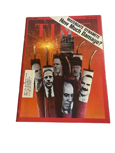 TIME MAGZINE MAY 28 1973 Watergate Dynamite How Much Damage? 1M £0.79 ...