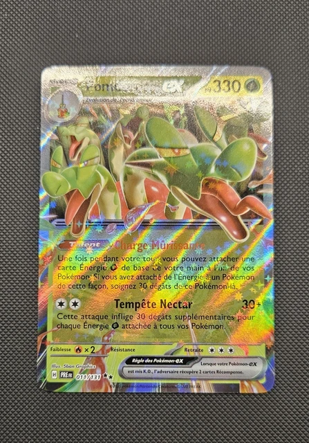 CARTE POKÉMON POMDOROCHI ex 011/131 Évolutions Prismatiques EV 8,5 FR ...