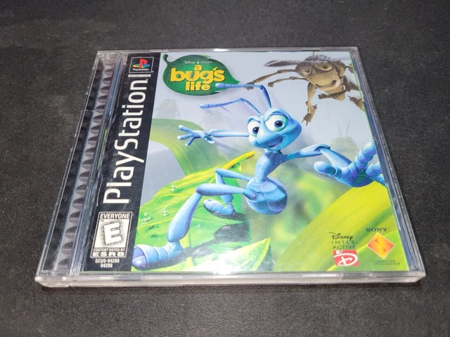 DISNEY/PIXAR A BUG'S Life Black Label Sony Playstation 1 PS1 EX+NM cnd ...