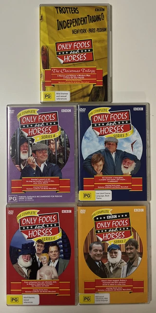 ONLY FOOLS AND Horses (DVD) Series 4-7 & Christmas Specials BBC PAL R4 ...