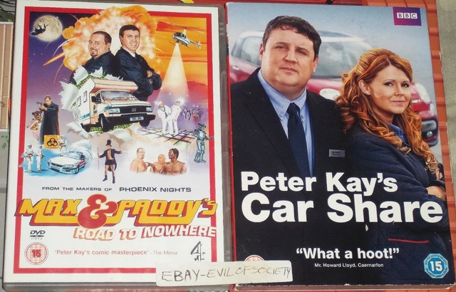 PETER KAY'S CAR share, max & paddy's road to nowhere, tv show, 2 dvd's, used £2.79 - PicClick UK