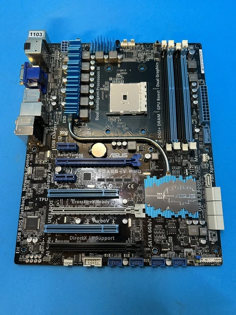ASUS F2A85-V PRO Socket FM2 DDR3 Micro-ATX Motherboard £24.99 - PicClick UK