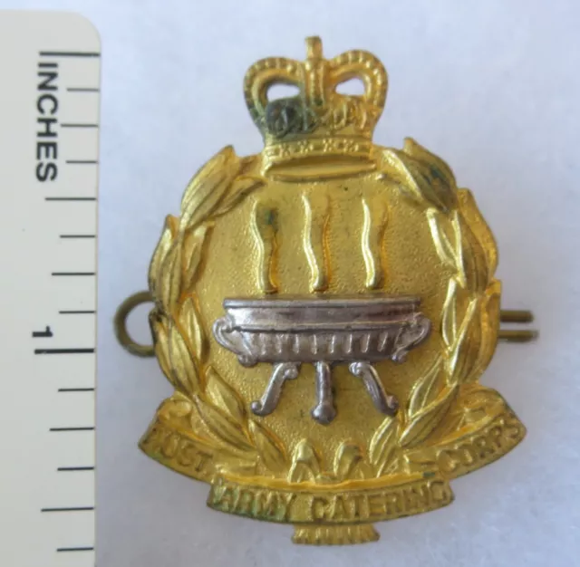 Original Post Ww2 Vintage Australian Army Catering Corps Cap Badge