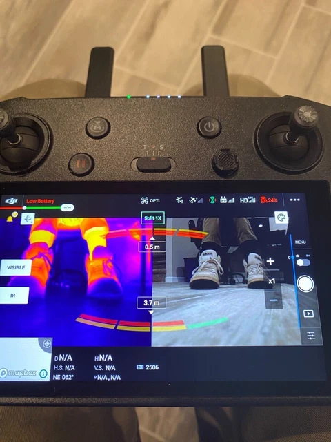 DJI M2EA MAVIC 2 Enterprise Dual Advanced RTK Thermal Visual Cameras ...