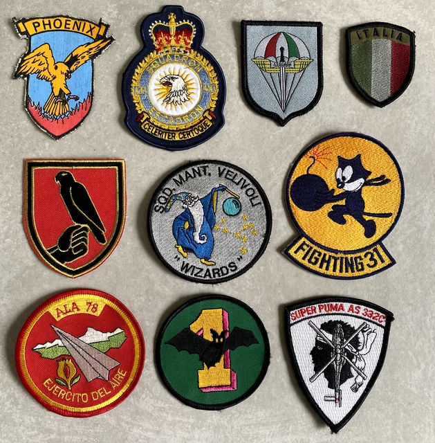 PATCHS AÉRONAUTIQUE / Aviation Militaire / Armée de l'Air / Hélicoptères EUR 50,00 - PicClick FR
