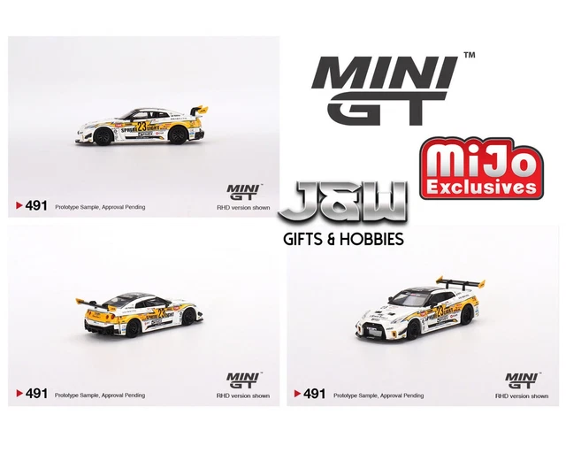 MINI GT NISSAN LB-Silhouette WORKS GT 35GT-RR Ver.2 LB Gara Formula ...