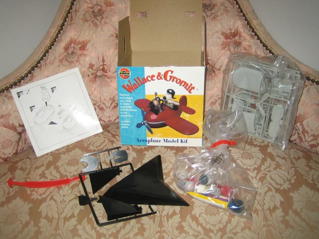 AIRFIX WALLACE AND Gromit Aeroplane Model Kit (51101) - Rare £55.00 ...