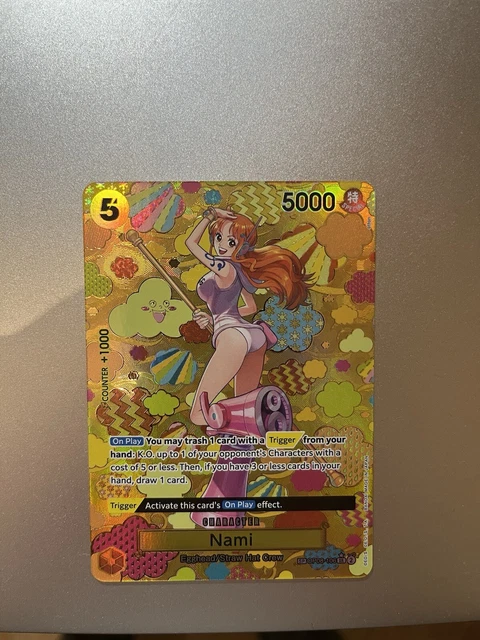 NAMI OP08-106 ALT Art One Piece Trading Card Game EUR 275,00 - PicClick IT