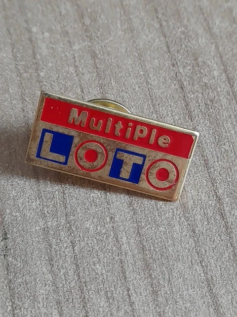 PIN'S LOTO LOGO multiple vintage collection Pins Années 1990 jeux ...