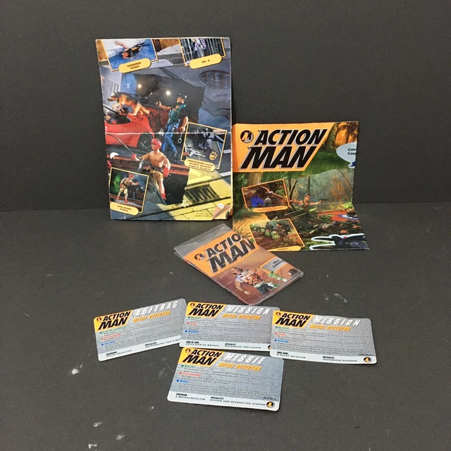 VINTAGE 90S ACTION Man Poster/Wall Chart/Product Catalogue X 3 One ...