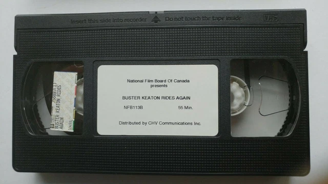 BUSTER KEATON RIDES Again VHS / NFB Documentary 1965 / The Railrodder ...