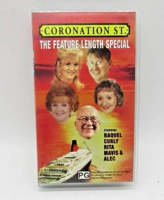 CORONATION ST: THE Feature Length Special VHS 1990s Raquel/Curly/Rita ...