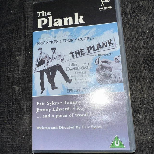 THE PLANK VHS Video Tape PAL Eric Sykes , Tommy Cooper £5.92 - PicClick UK