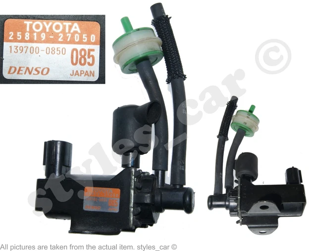 25819-27050 GENUINE TOYOTA Turbo Boost Pressure Sensor Vacuum Valve ...