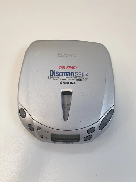 SONY DISCMAN ESP2 Portable Compact DISC Player GROOVE D-E406CK £14.99 ...