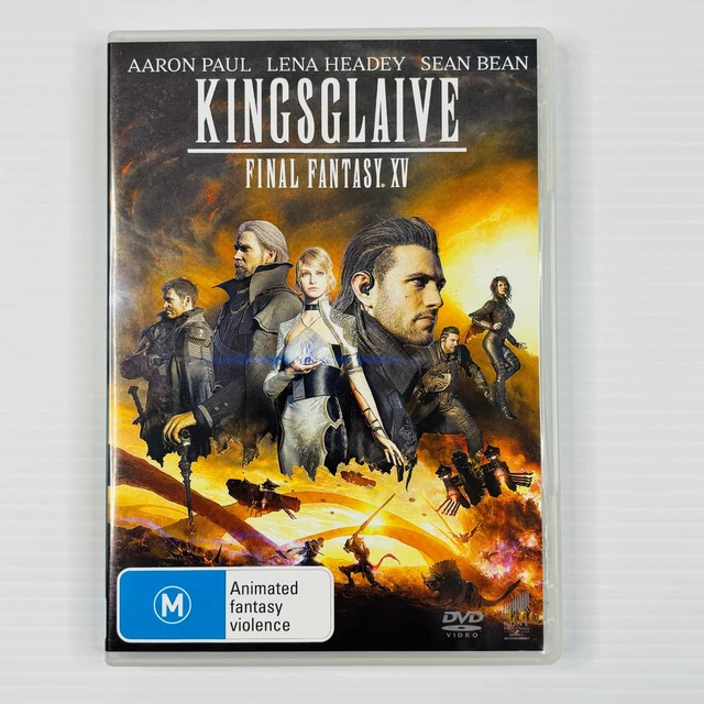 FINAL FANTASY XV Kingsglaive DVD Region 4 PAL Tracked Postage $14.99 ...