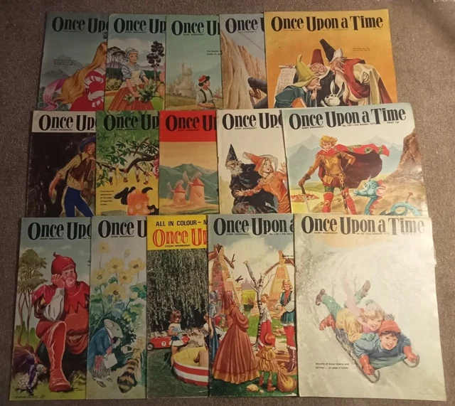 ONCE UPON A Time Vintage Children's Magazines 1970s X 15 Lot 2 £18.99 ...