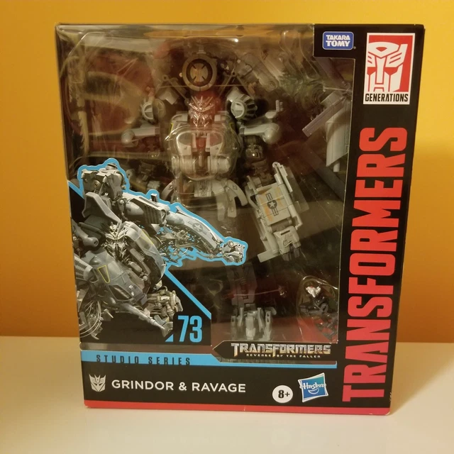 TRANSFORMERS STUDIO SERIES #73 Grindor & Ravage Leader Class (New ...