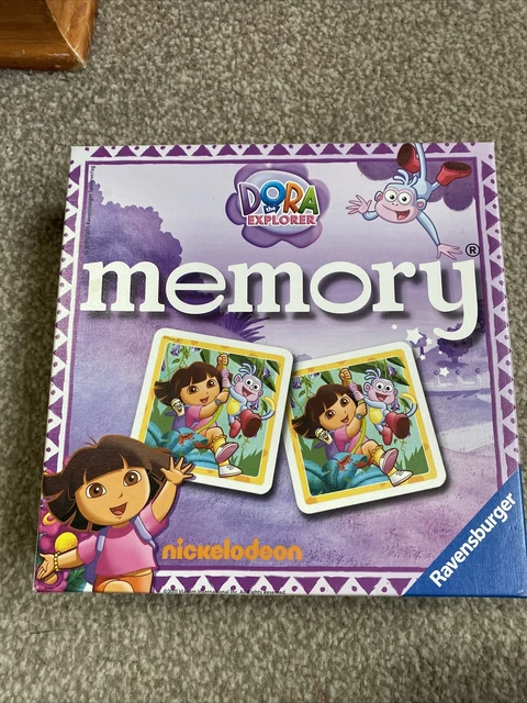 DORA THE EXPLORER Nick Jr Memory Pairing Game With 24 Cards By ...
