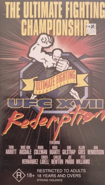RARE VINTAGE UFC MMA VHS Tapes Ultimate Fighting Championship Lot of 10 ...