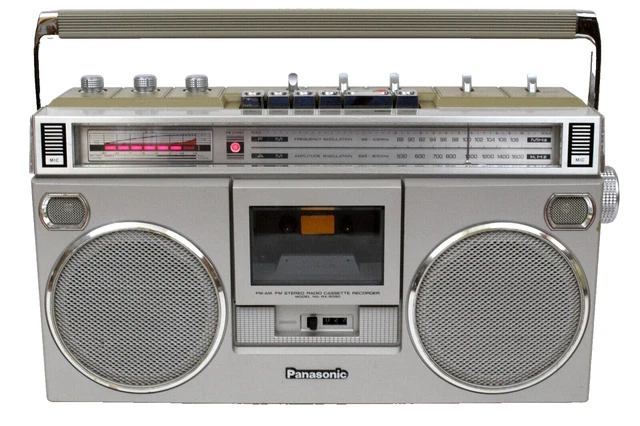BOOMBOX CASSETTE VINTAGE Panasonic RX-5090 ENTRETENU/RESTAURÉ. Stranger ...