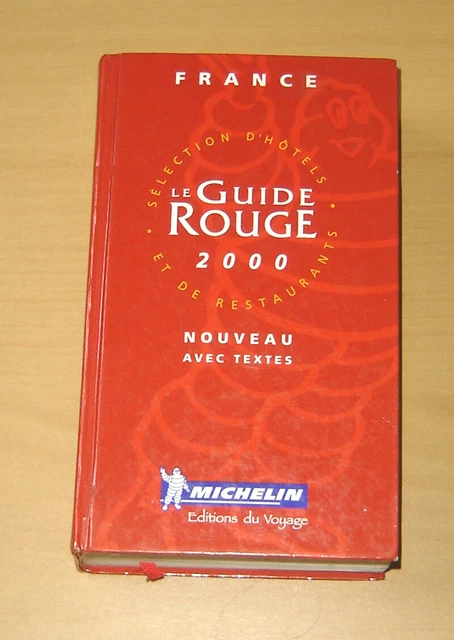 GUIDE ROUGE MICHELIN année 2000 Très bon état EUR 12,00 - PicClick FR