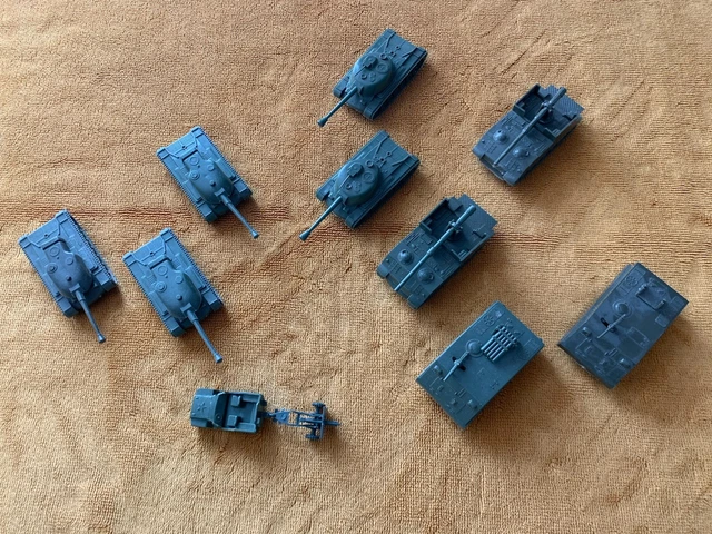 AIRFIX ATTACK FORCE - Fertigmodelle HO/OO Poly der 1. Generation! EUR ...