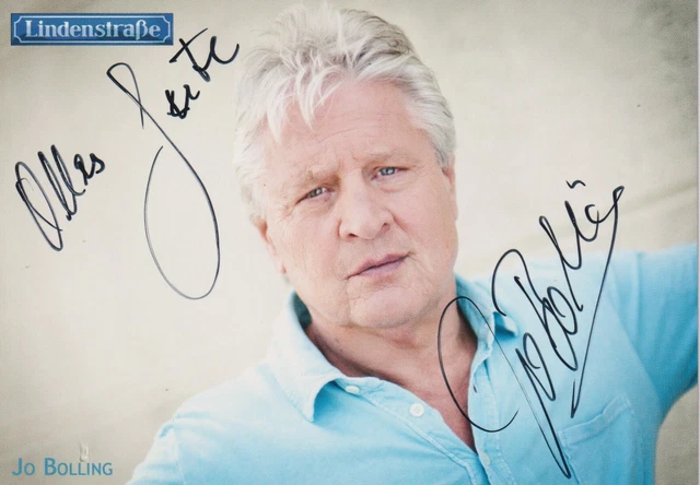 JO BOLLING ORIGINAL signierte Autogrammkarte Schauspieler EUR 2,00 ...
