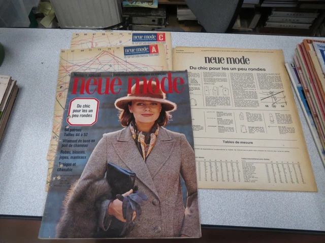 MAGAZINE REVUE LA NOUVELLE MODE PATRONS NEUE MODE NUMEOR SPECIAL ...