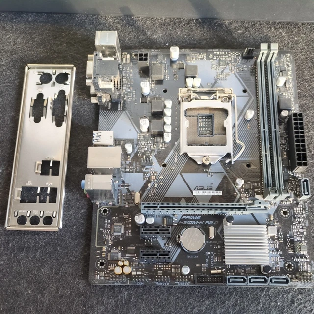 ASUSTEK COMPUTER INC. PRIME H310M-K R2.0 for Intel 8th & 9th Gen LGA ...