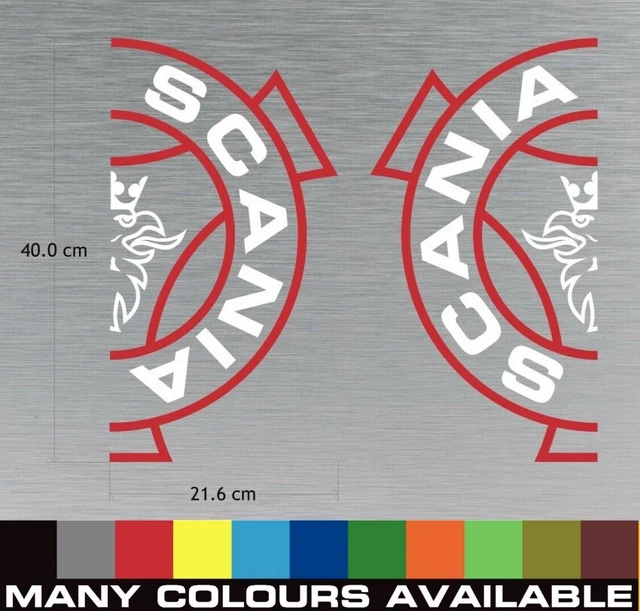 NEXT GENERATION WINDOW Decals / stickers - Scania £8.50 - PicClick UK