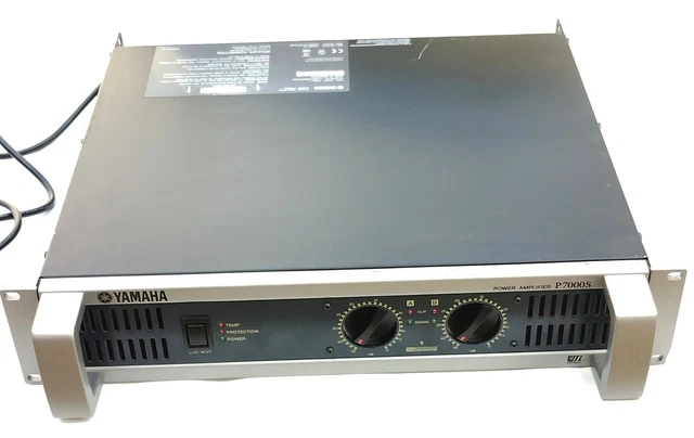 YAMAHA P7000S POWER Amplifier 2x800W for PA, DISCO, LIVE EVENTS 1600W £ ...