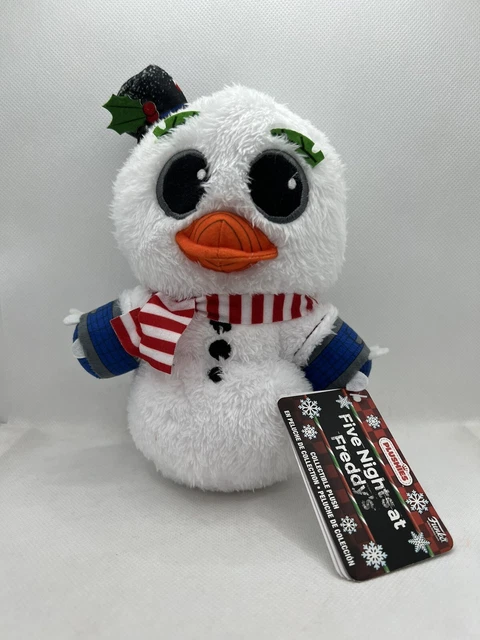 FIVE NIGHTS AT Freddys FNAF Holiday Snowman Chica Plush Soft Toy Funko ...