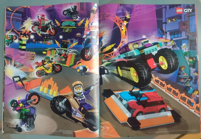 NEW LEGO FRIENDS/ LEGO CITY Paper Pull-Out Reversible Poster See ...