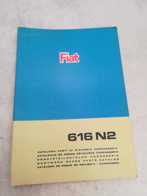 FIAT 616 N2 catalogo parti di parti ricambio manuale libro libretto ...