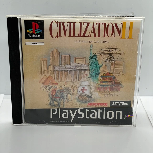 JEU CIVILIZATION II PSX PS1 PlayStation PAL EUR 19,00 - PicClick FR