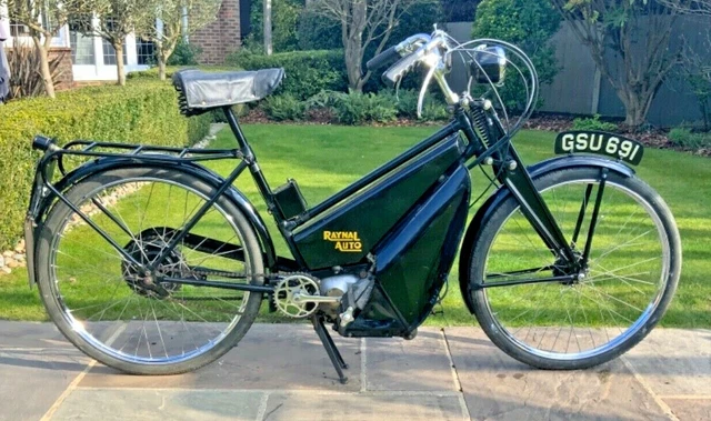 1946 RAYNAL AUTOCYCLE De Luxe 98cc - Older Restoration and Good History ...