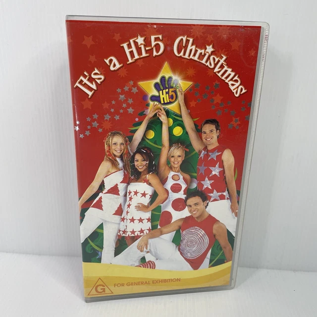 IT'S A HI-5 CHRISTMAS VHS VIDEO Original Cast CHARLI NATHAN KELLIE TIM ...