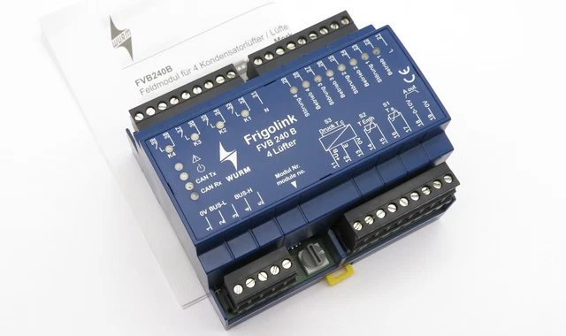 WURM FRIGOLINK FVB240B Feldmodul 4 Lüfter Kondensatorlüfter Field ...