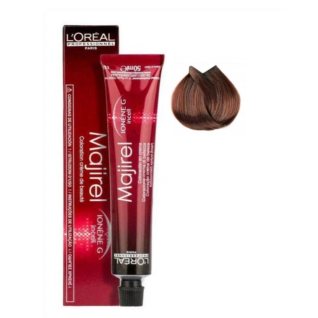CREMA COLORANTE PER capelli Majirel L'Oréal professionnel n.5,4 02550 ...