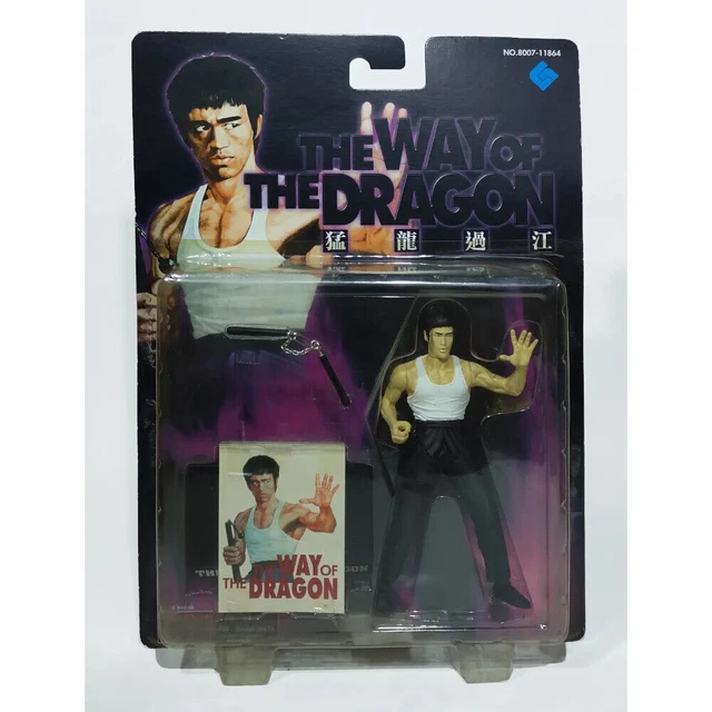 FIGURINE BRUCE LEE The Way Of The Dragon Tang Lung 6 pouces de long ...