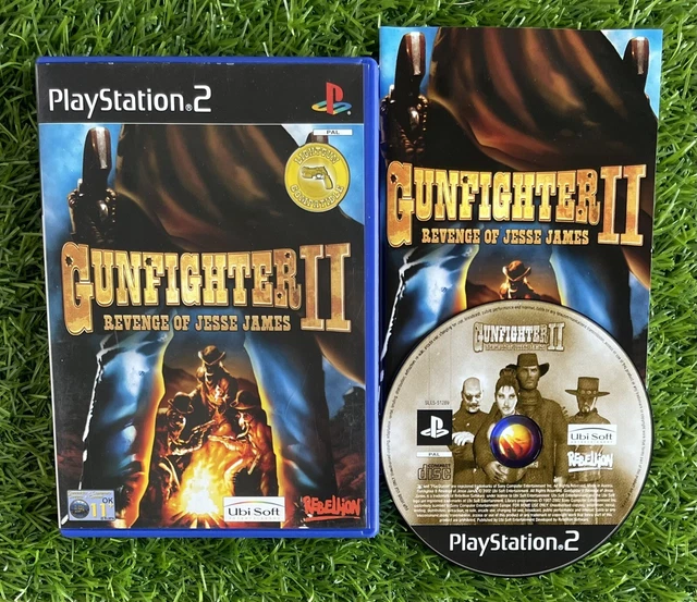 GUNFIGHTER II 2 Revenge of Jesse James PS2 LIGHT GUN 2003 Game Complete ...