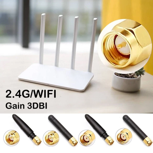 2.4G 3DBI SMA Male Connector High Gain GSM, GPRS Antena Outdoor £2.54 ...