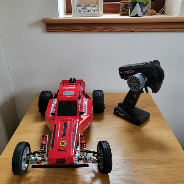 KYOSHO TOMAHAWK 1:10 Scale Remote Control Off - Road Buggy - Red - GWO ...